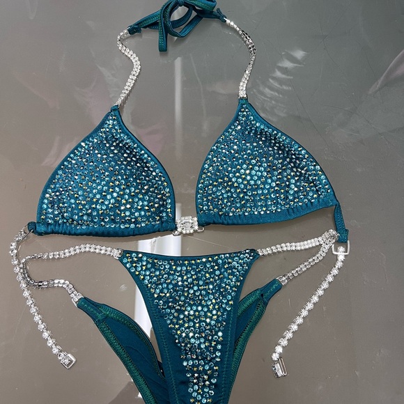Swim | Npc Ifbb Toxic Angelz Competition Bikini Tricot Mint Micro Cut ...